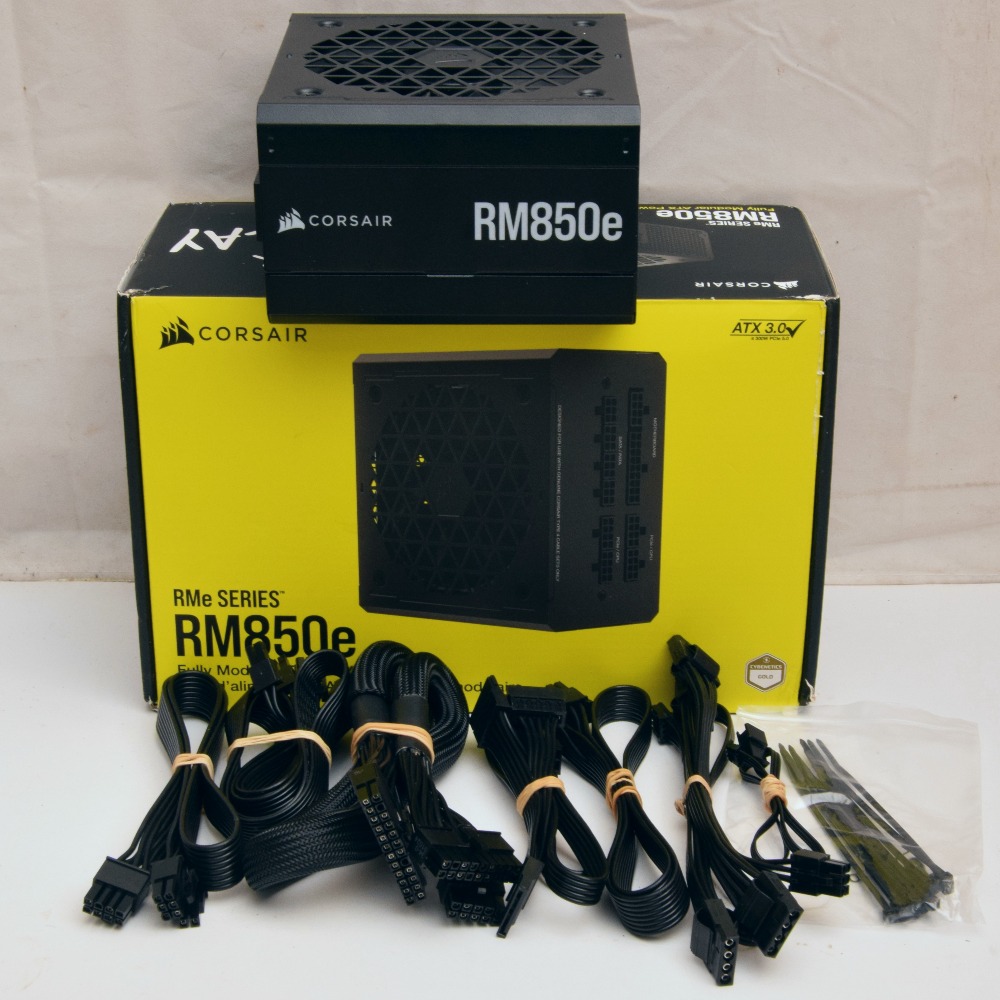 Pre-owned Corsair RM850E Fully Modular ATX PC Power Supply - Own4Less